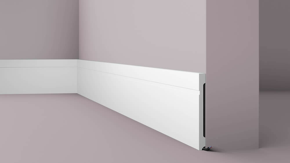 Sample Skirting NMC FD20 _L Noel Marquet Flat profile approx. 12 cm