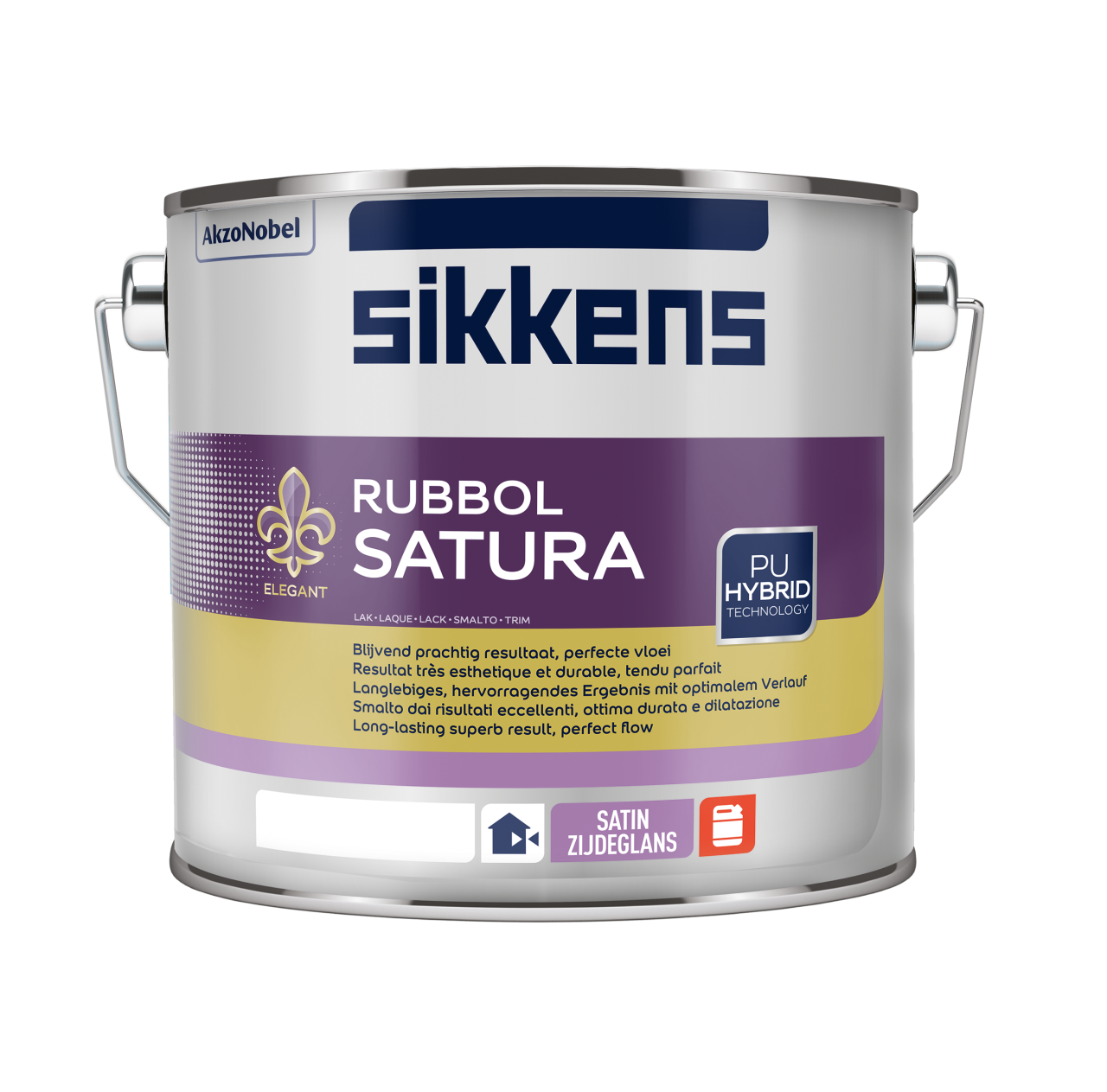 Sikkens Rubbol Satura PU Hybrid seidenglänzender Alkydharzlack für ...